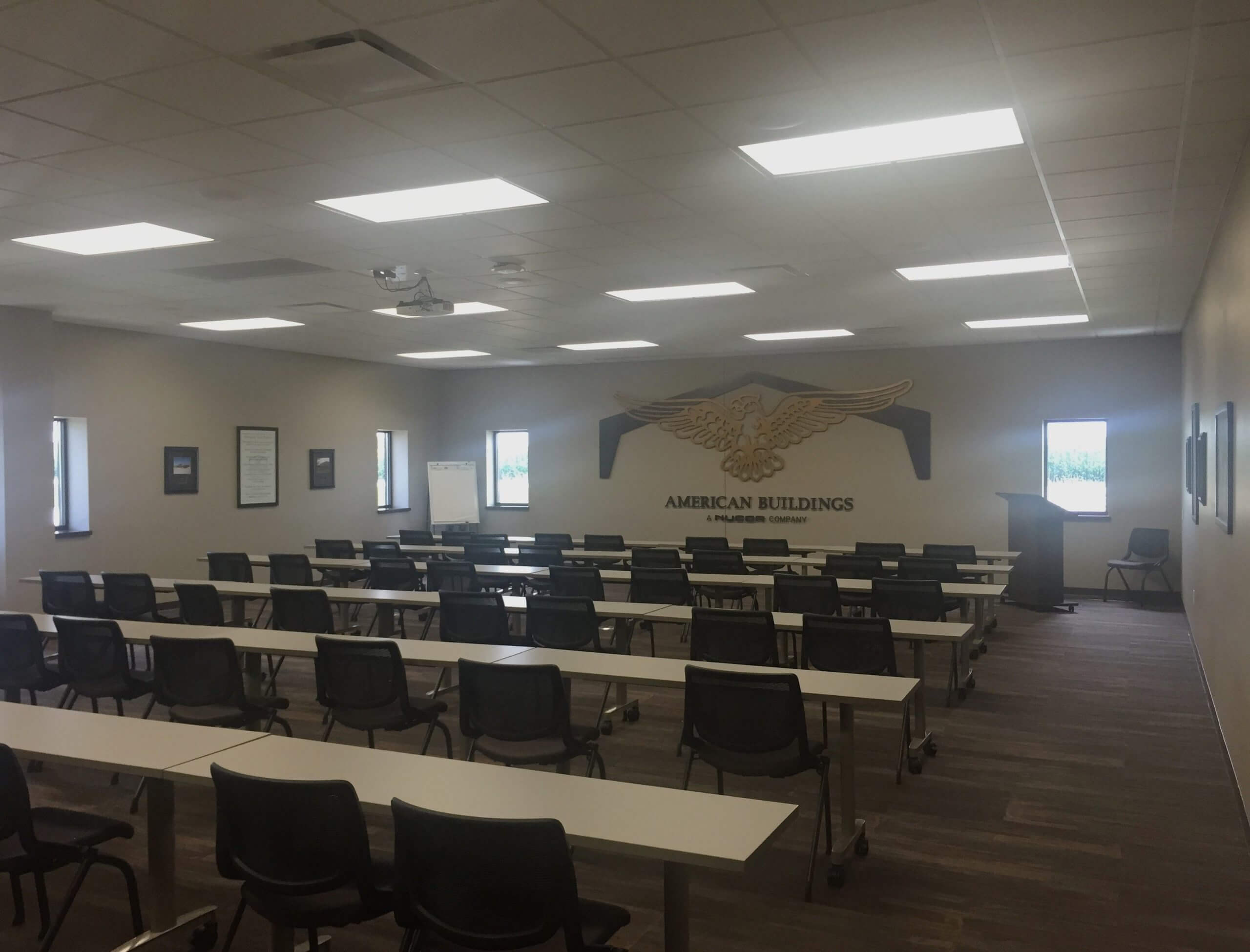 American Buildings Co – 18 000 sq ft Office Addition | Keller Inc.